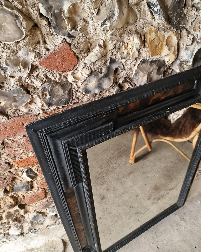 Antique Dutch Large Ripple Mirror – Gruffertys